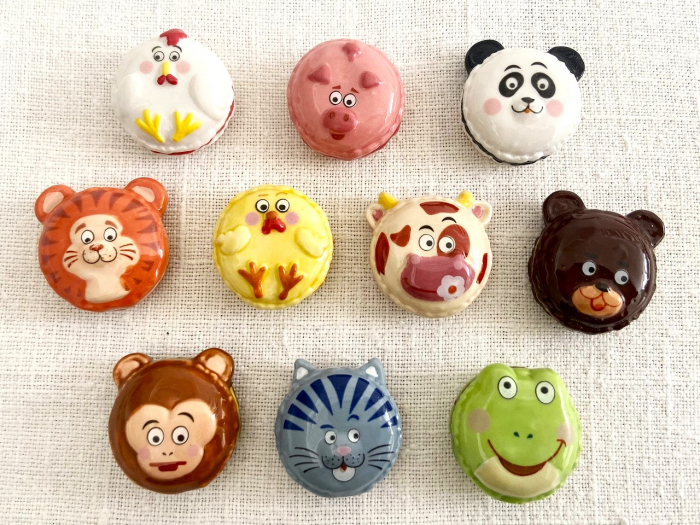 フェーヴ『動物マカロン』（10ピース）Prime社製|フェーヴ|取り扱い商品｜Les Abeilles Minamiaoyama（レザベイユ ...